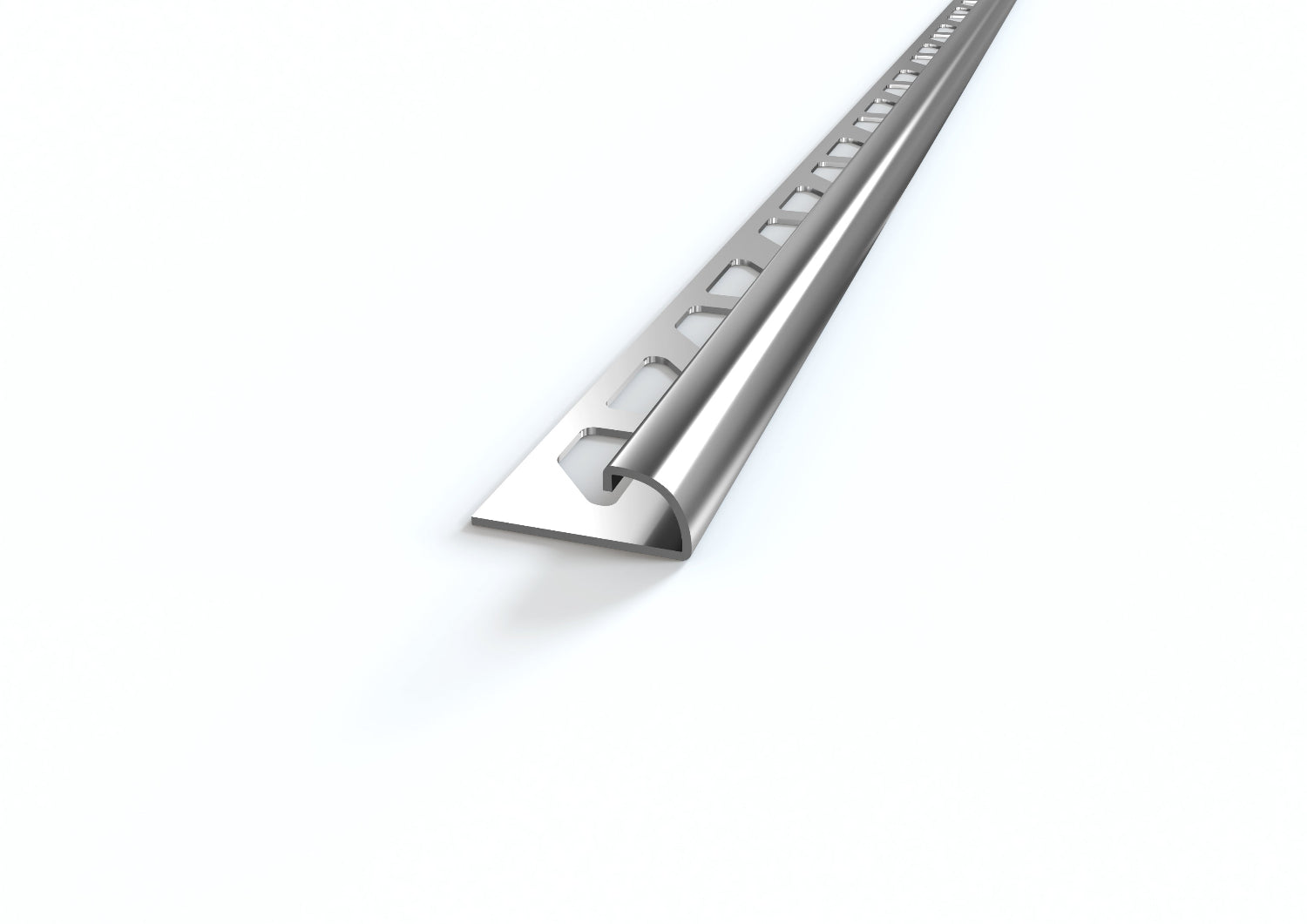 Profilo Angolare Tondo in Acciaio Inox per Piastrelle – MINUTA PROFILI